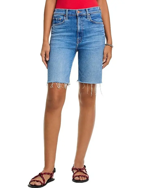 MOTHER The High Waisted Rider Bermuda Shorts - Float My Boat
