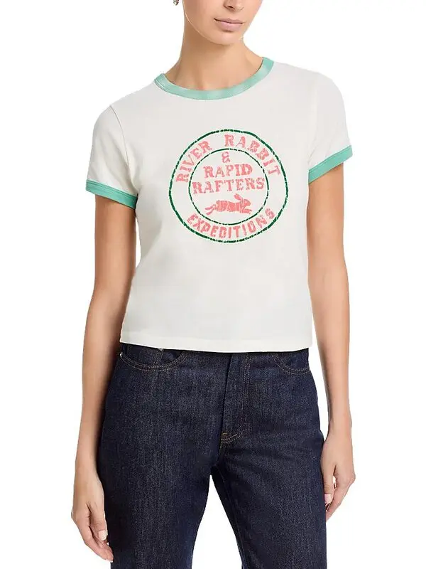 MOTHER The Itty Bitty Ringer Tee - River Rabbit