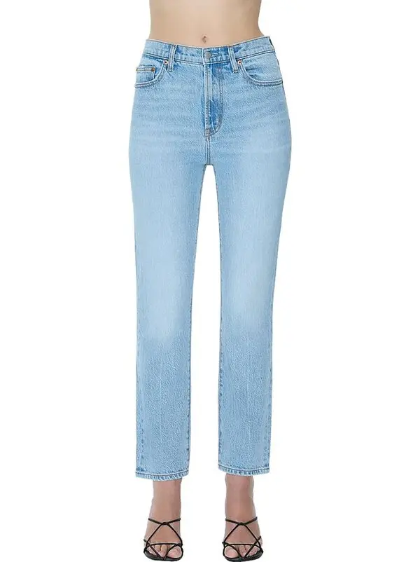 PISTOLA Bri High-rise Slim Straight Ankle Jeans - Day Off