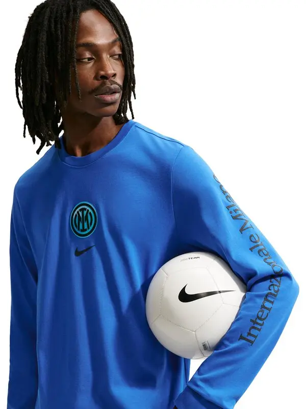 Nike Inter Milan Soccer Long-sleeve T-shirt - Blue