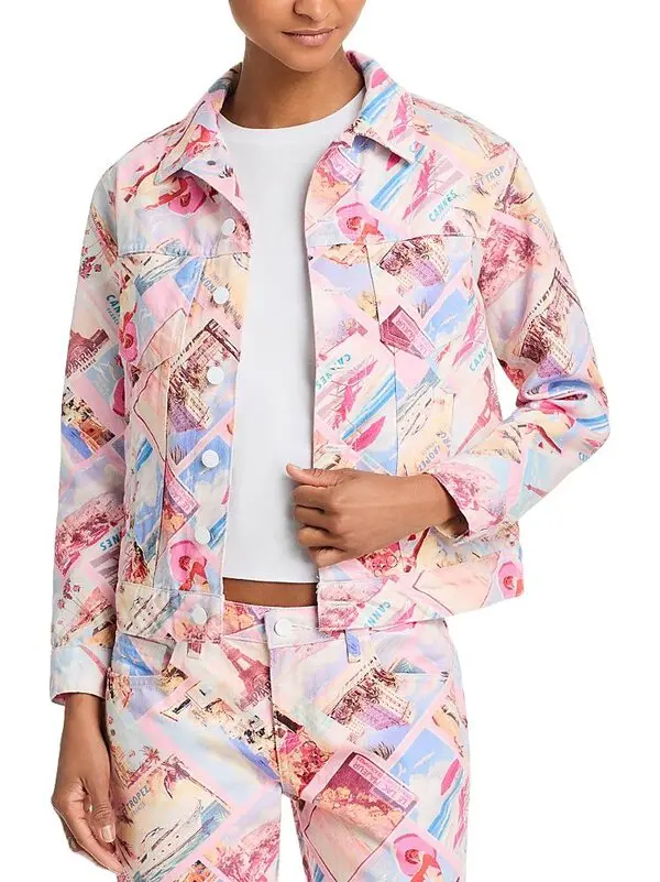 L'Agence Joey Oversized Jacket - Pink Postcard