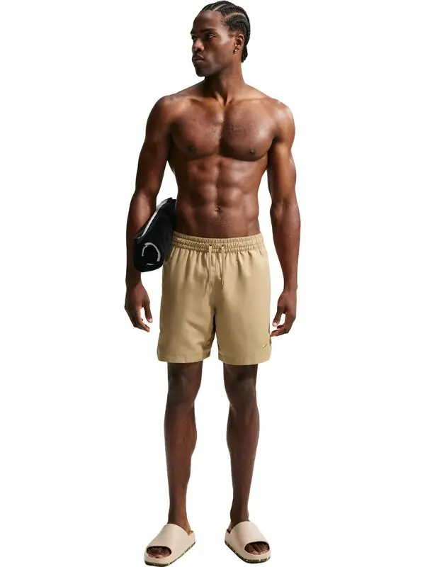Nike Swim Fadeaway Essential 7" Volley Short - Brown