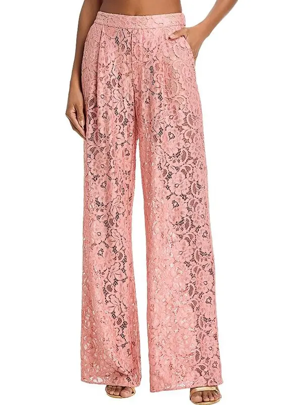 L'Agence Tavia Lace Pull On Pants - Parfait