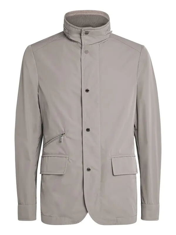 MOORER Sten-at Field Jacket - White