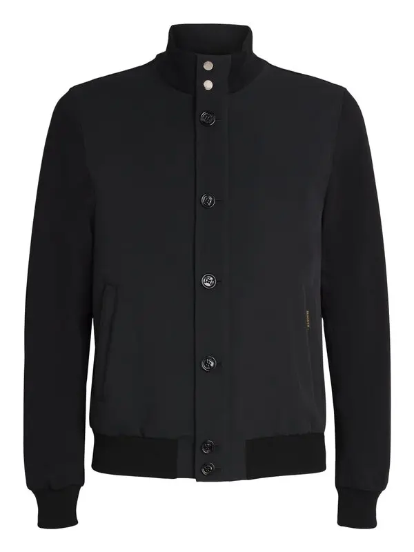MOORER Fidani-jkr Bomber Jacket - Black