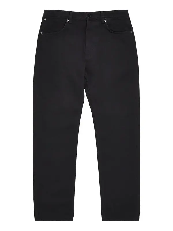 Stone Island Light Bull Straight-fit Jeans - Black