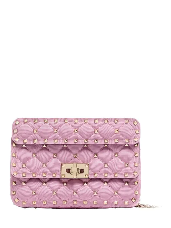 Valentino Garavani Rockstud Spike Shoulder Bag - Pink