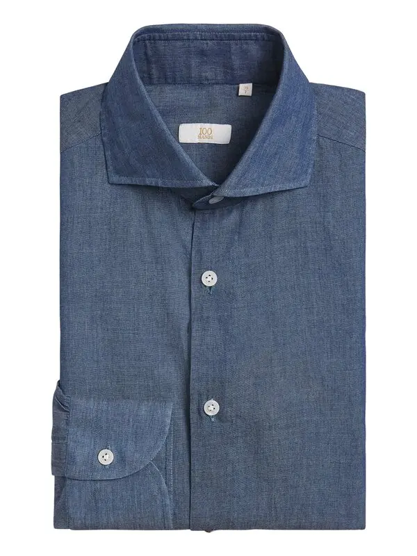 100HANDS Carlo Riva Denim Shirt - Blue