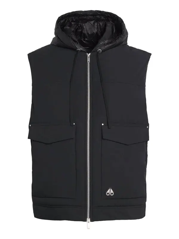 Moose Knuckles Down-filled Brixton Gilet - Black