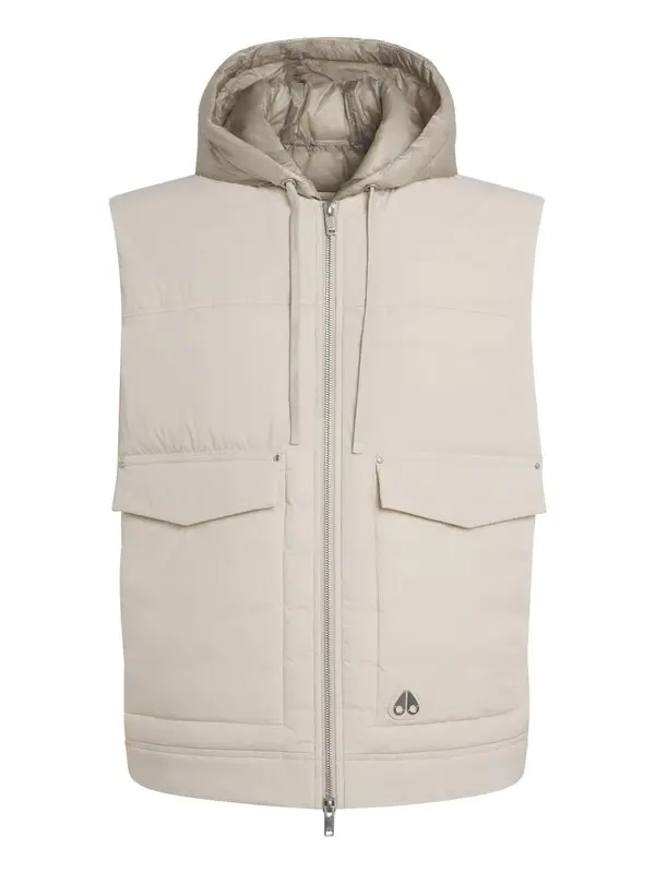 Moose Knuckles Down-filled Brixton Gilet - White