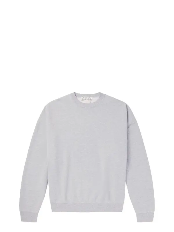 REMI RELIEF Cotton-jersey Sweatshirt - Gray