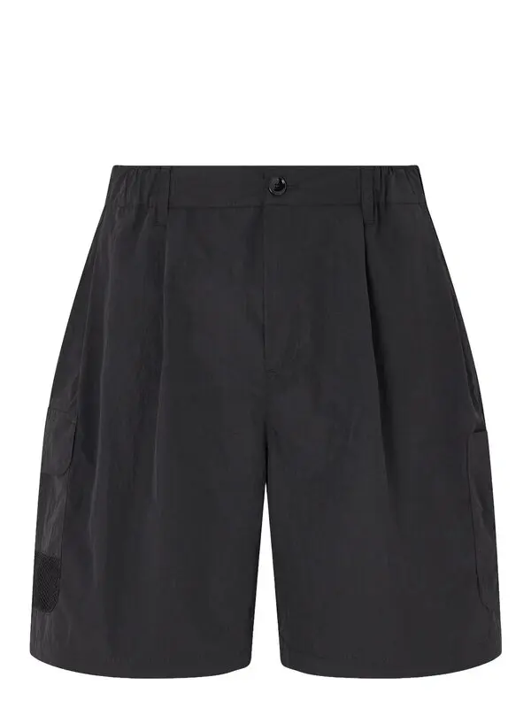 A KIND OF GUISE Quito Straight-leg Drawstring Shorts - Black