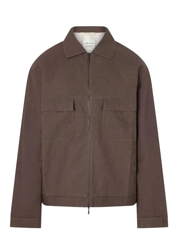 A KIND OF GUISE Embu Linen Jacket - Brown