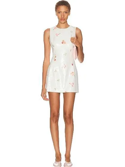 ALFIE Mini Nori Dress - Ecru