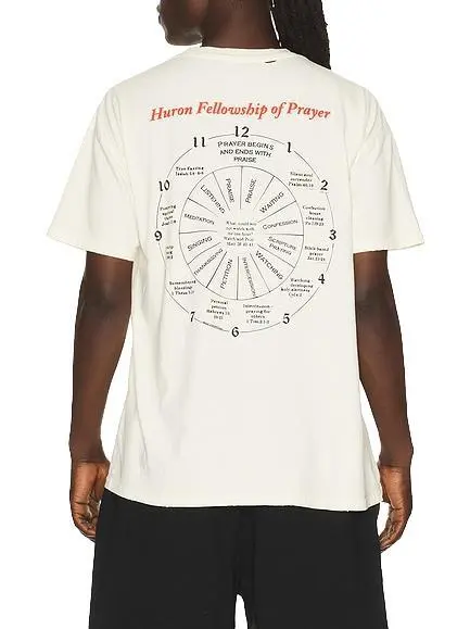 WILLY CHAVARRIA Keep Praying Bitches Easy Tee - Masa