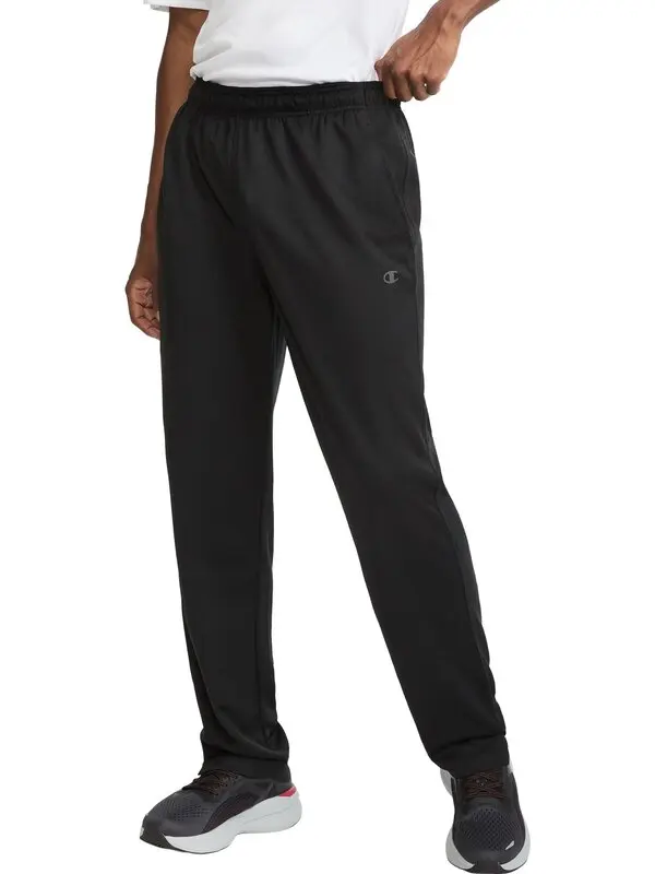 Champion Sport Sweatpants, C Logo - Black