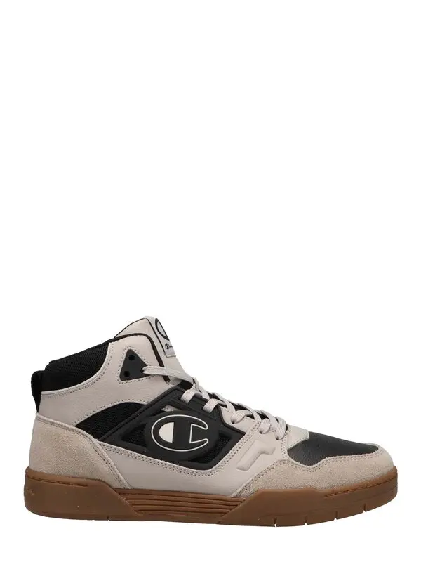 Champion 5-on-5 High Sneakers - Beige/black