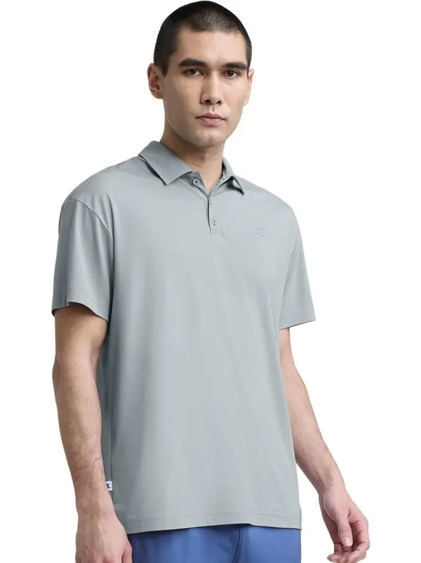Champion Sport Polo, C Logo - Quarry