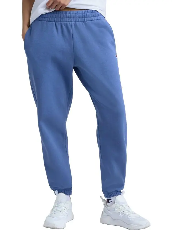 Champion Powerblend Oversized C Logo Sweatpants - Coastal Fjord
