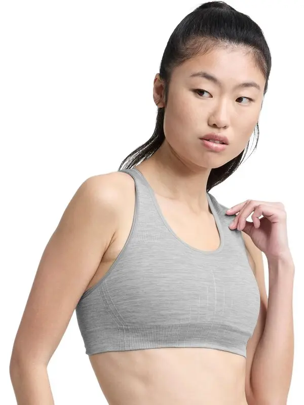 Champion Infinity Racerback Sports Bra - Oxford Grey Heather