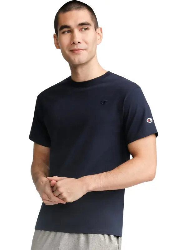 Champion Classic T-shirt, C Logo - Deep Navy