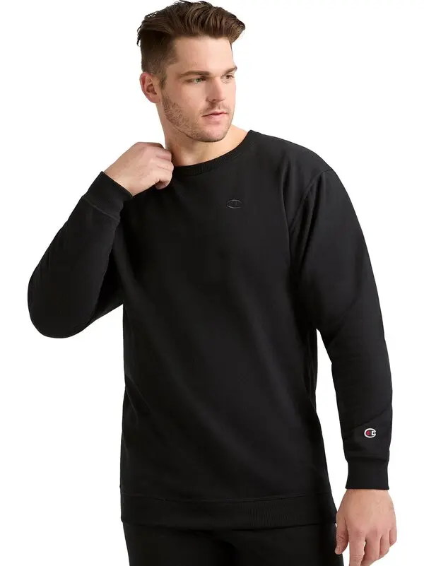 Champion Powerblend Crewneck Sweatshirt - Black