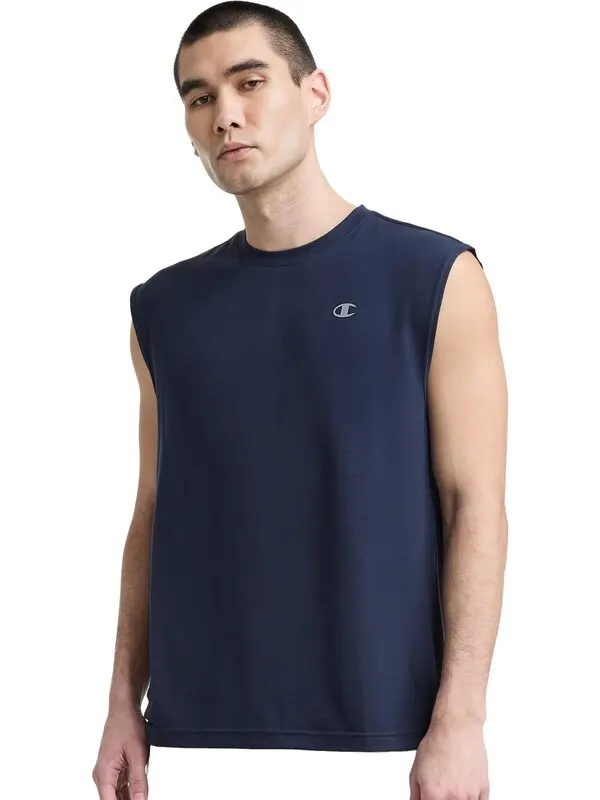 Champion Sport Crewneck Muscle T-shirt - Deep Navy
