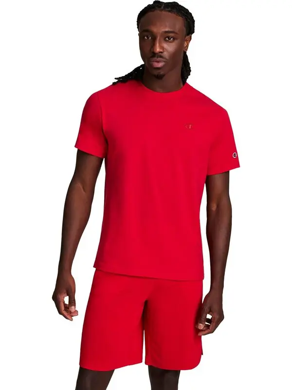 Champion Classic T-shirt, C Logo - Tango Red