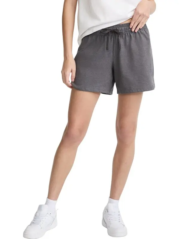 Champion 5" Lightweight Lounge Shorts - Granite Heather