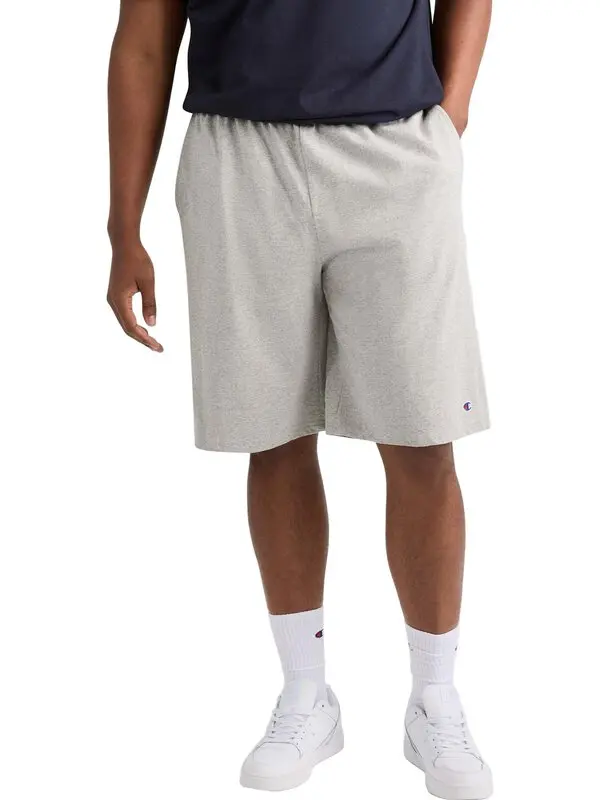 Champion Jersey Lounge Shorts - New Manhattan Mist Heather