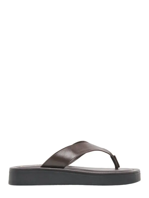 DOLCEVITA Blayze Platform Sandals - Dk Chocolate Leather