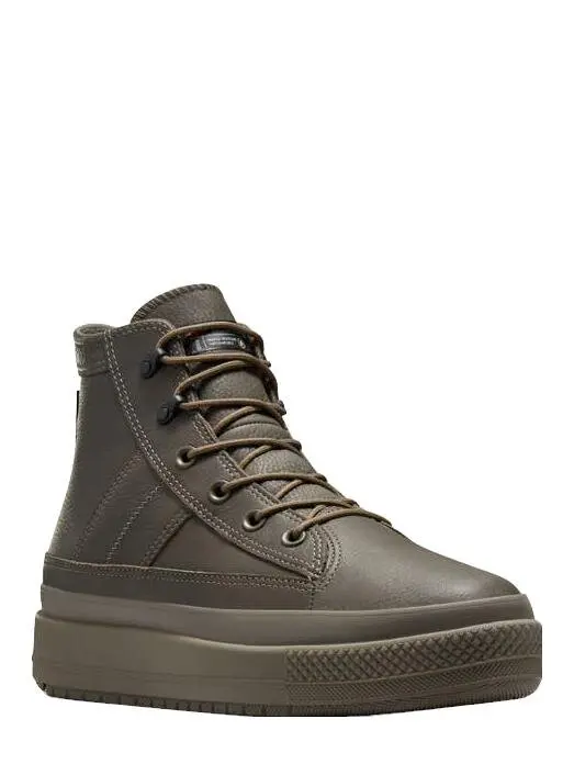 CONVERSE Chuck Taylor® All Star® Equip Waterproof Leather Boots - Truffle/truffle/black