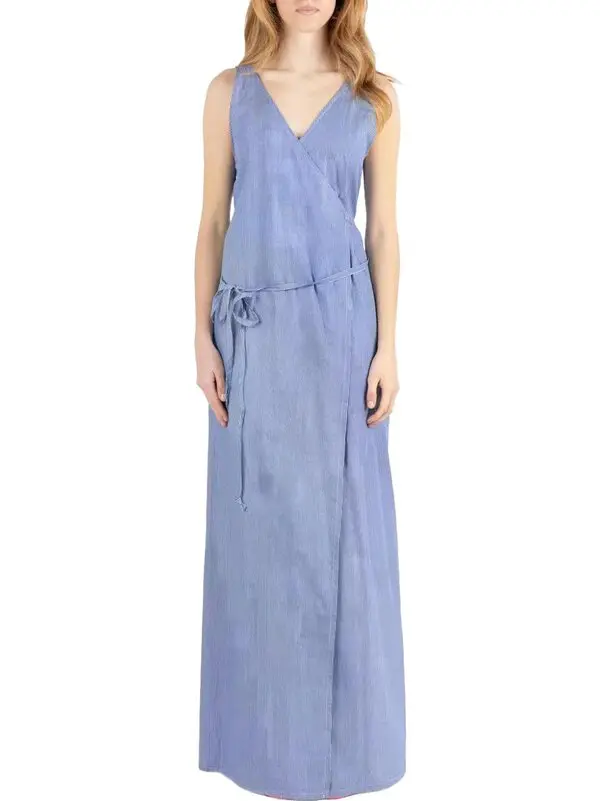 SOCIETE ANONYME 92 Striped Maxi Dress - Blue