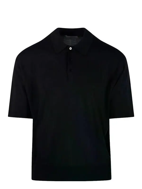 DIANA STUDIO Buttoned Polo Shirt - Black