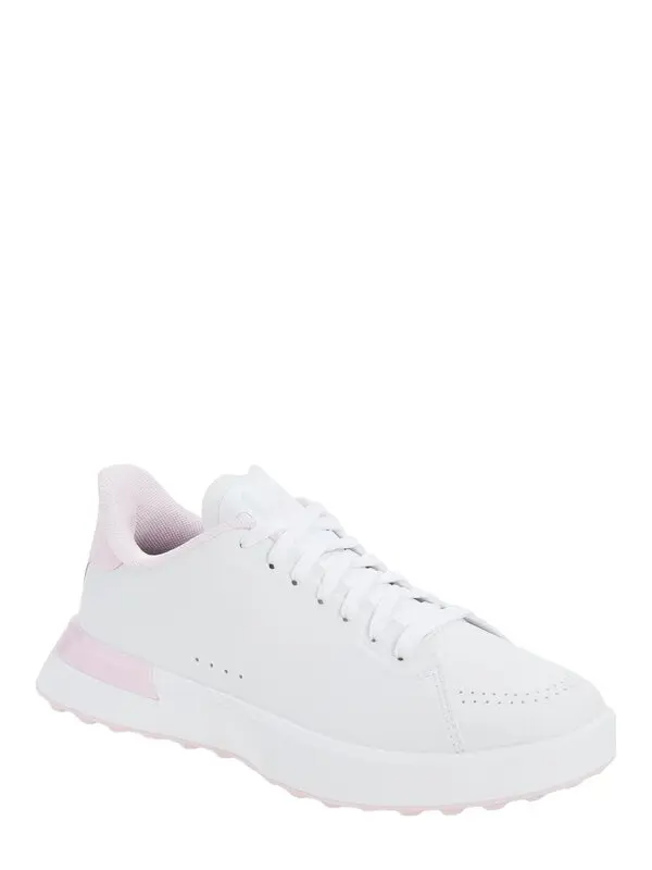 G/fore G.112 Perforated Kiltie Golf Shoes - Snow/blush