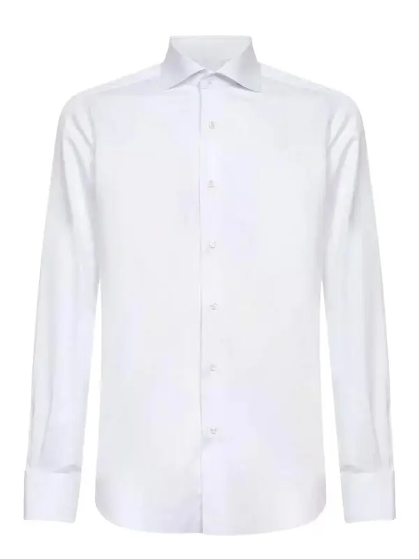 BARBA NAPOLI Classic-collar Shirt - White