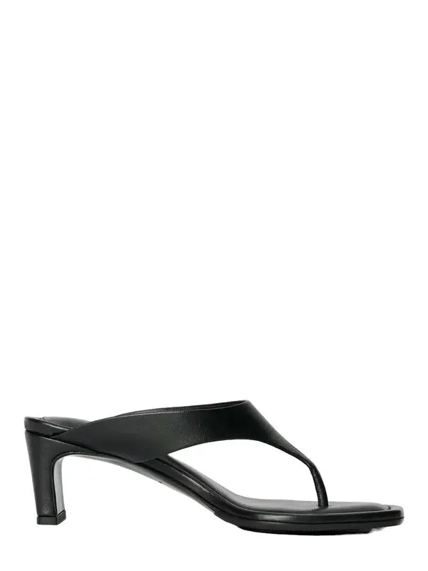 Our Legacy Karasu Leather Sandals - Black