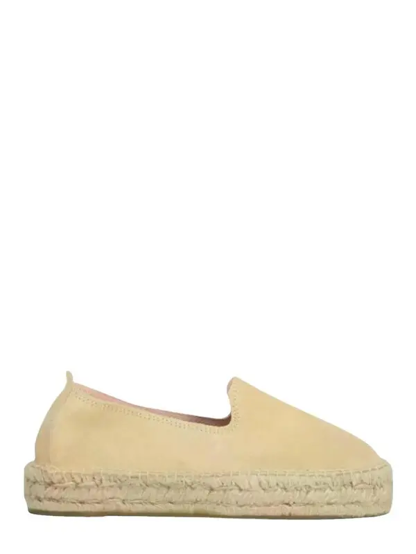 Manebí Hamptons Suede Flat Espadrilles - Neutrals
