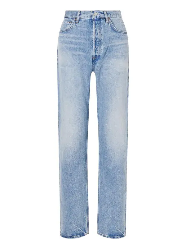 AGOLDE 90s Mid-rise Straight-leg Jeans - Blue