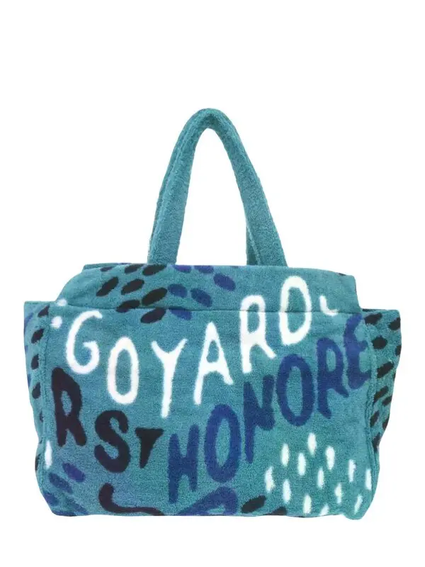 Goyard 2025 Terry Eponge Tote Bag - Blue