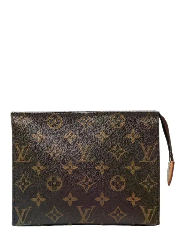 LOUIS VUITTON 2008 Monogram Toiletry Pouch 19 - Brown