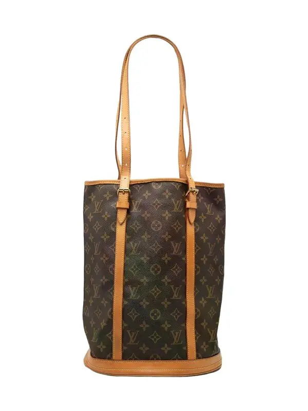 LOUIS VUITTON 2001 Monogram Gm Bucket Bag - Brown