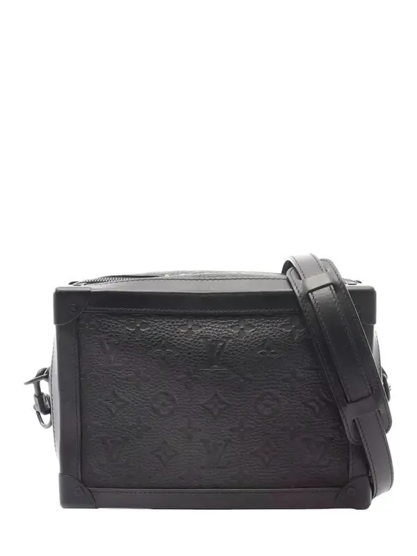 LOUIS VUITTON 2021-2025 Monogram Taurillon Solar Ray Soft Trunk - Black