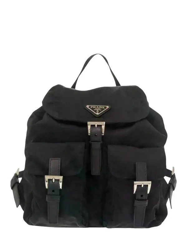 Prada Tessuto Backpack - Black