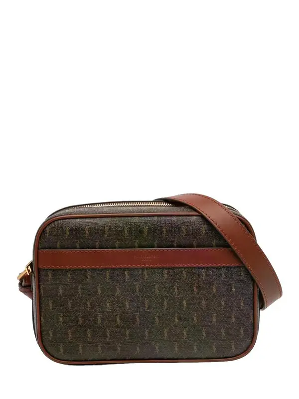 Saint Laurent Le Monogramme Camera Bag - Brown