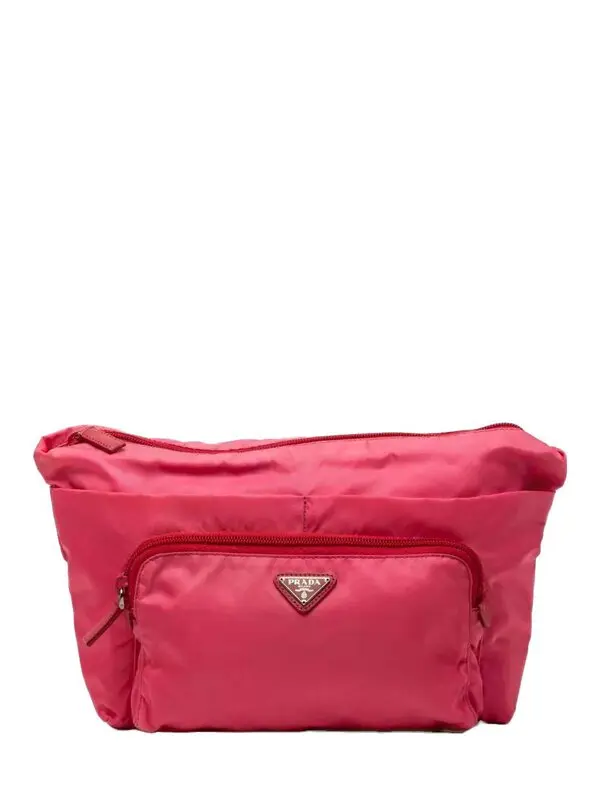 Prada 2000-2013 Tessuto Pouch - Pink