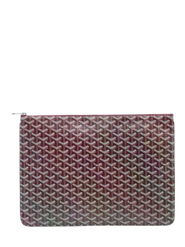 Goyard 2017 Ine Senat Gm Clutch Bag - Red