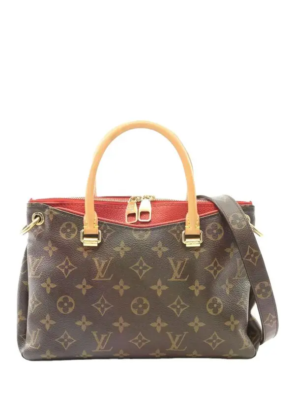 LOUIS VUITTON 2015 Monogram Pallas Bb Satchel - Brown