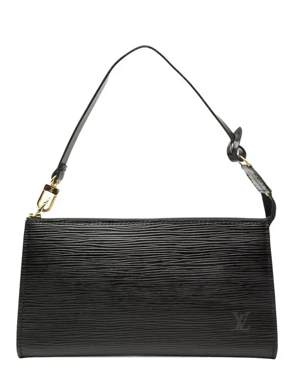 LOUIS VUITTON 1995 Epi Pochette Accessoires - Black