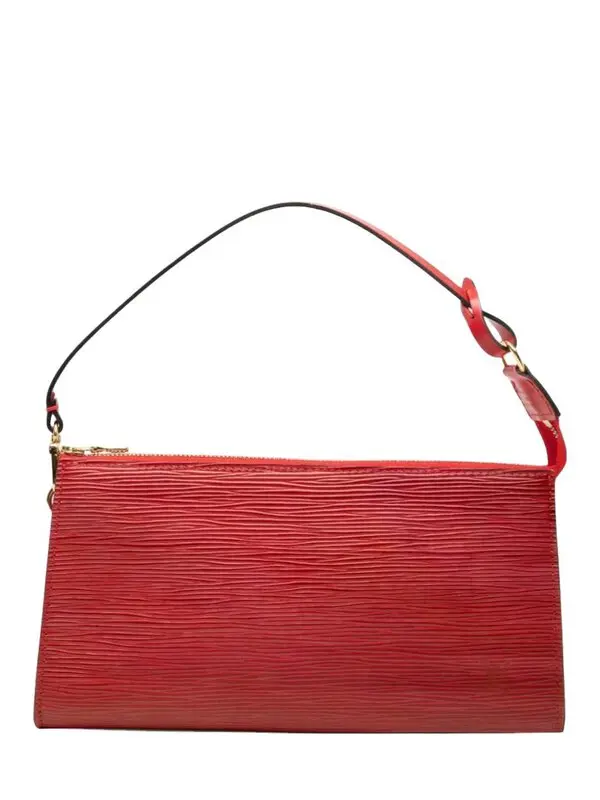 LOUIS VUITTON 2002 Epi Pochette Accessoires - Red